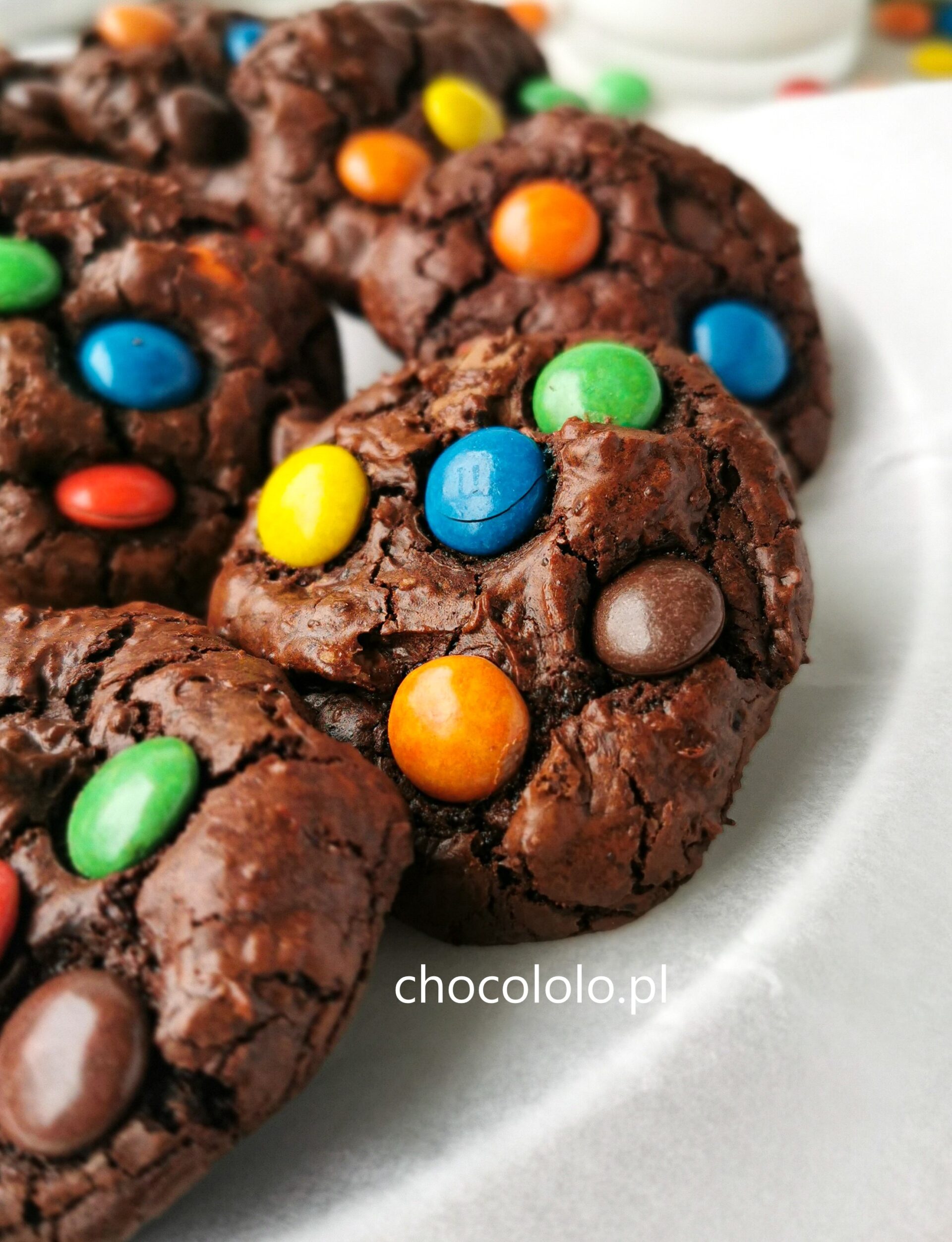 Ciasteczka mocno czekoladowe - Chocololo.pl - czekoladowy blog