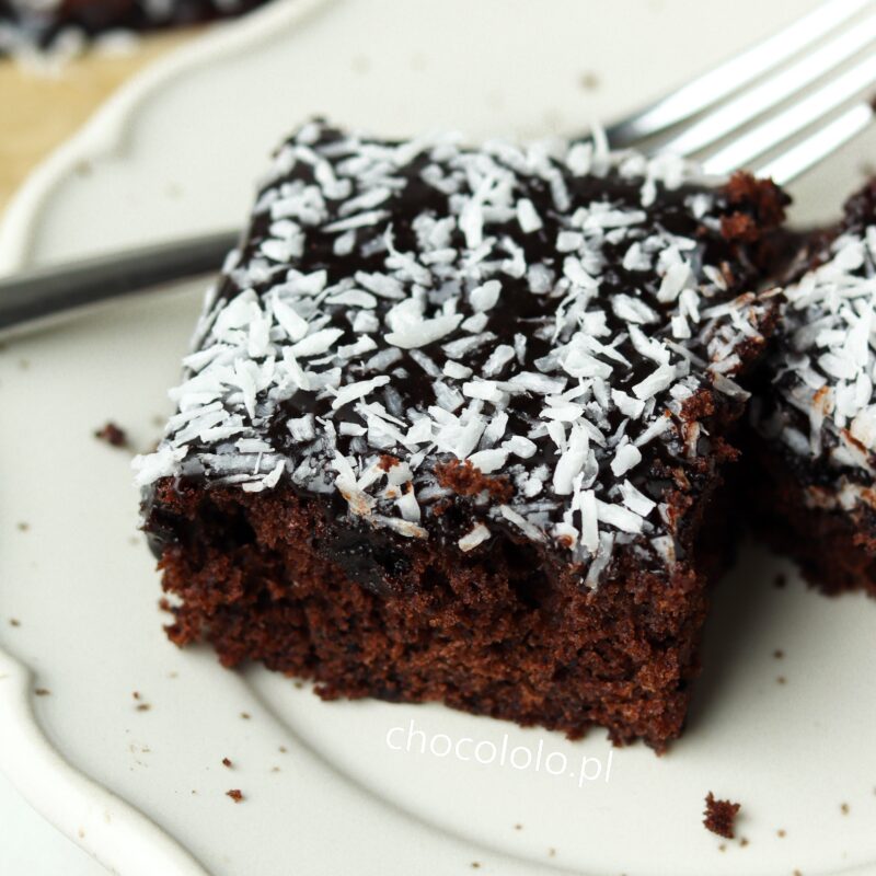 KÄRLEKSMUMS - szwedzkie ciasto czekoladowo-kawowe - Chocololo.pl - czekoladowy blog