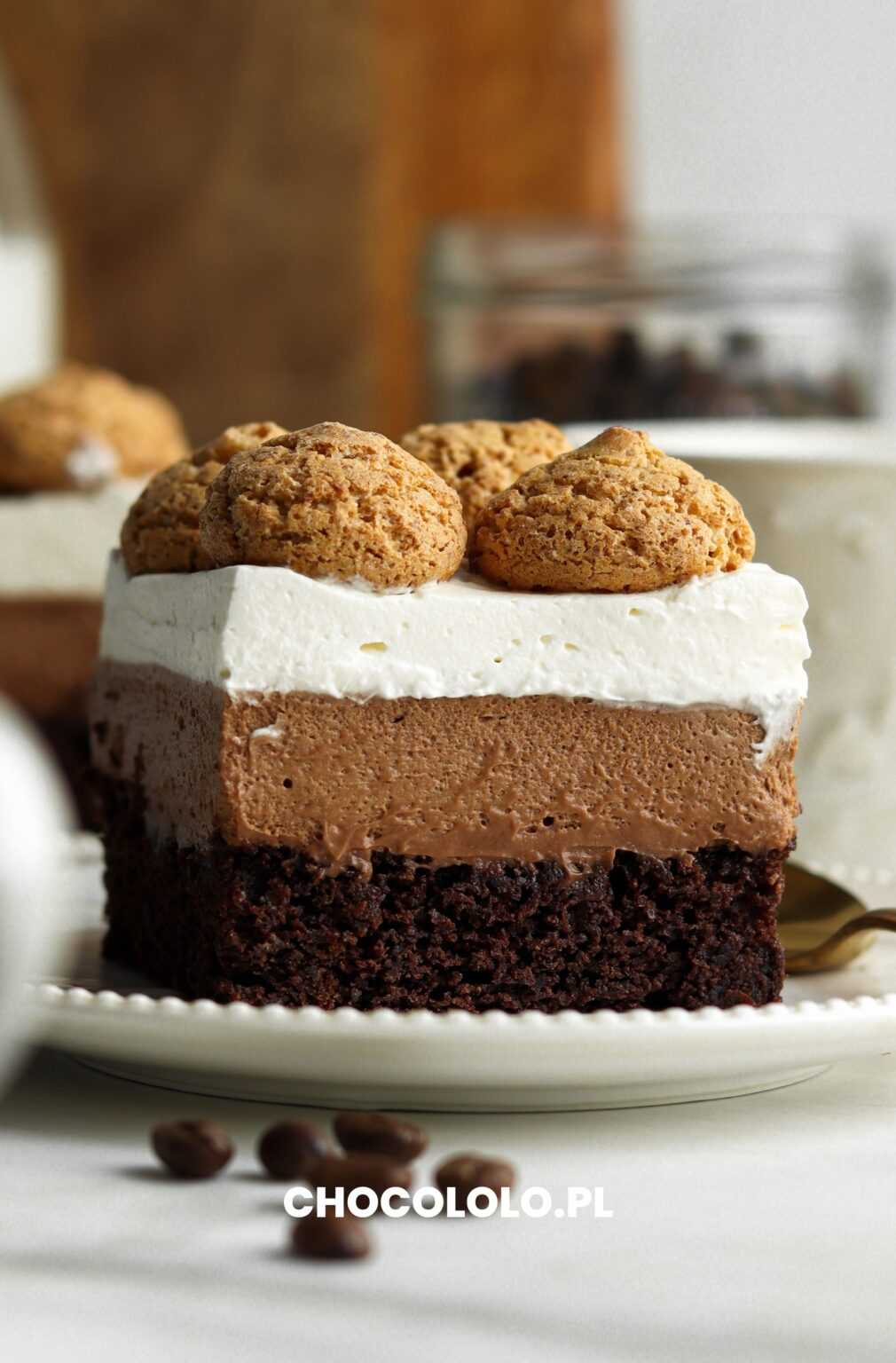 Czekoladowe ciasto cappuccino - Chocololo.pl - czekoladowy blog