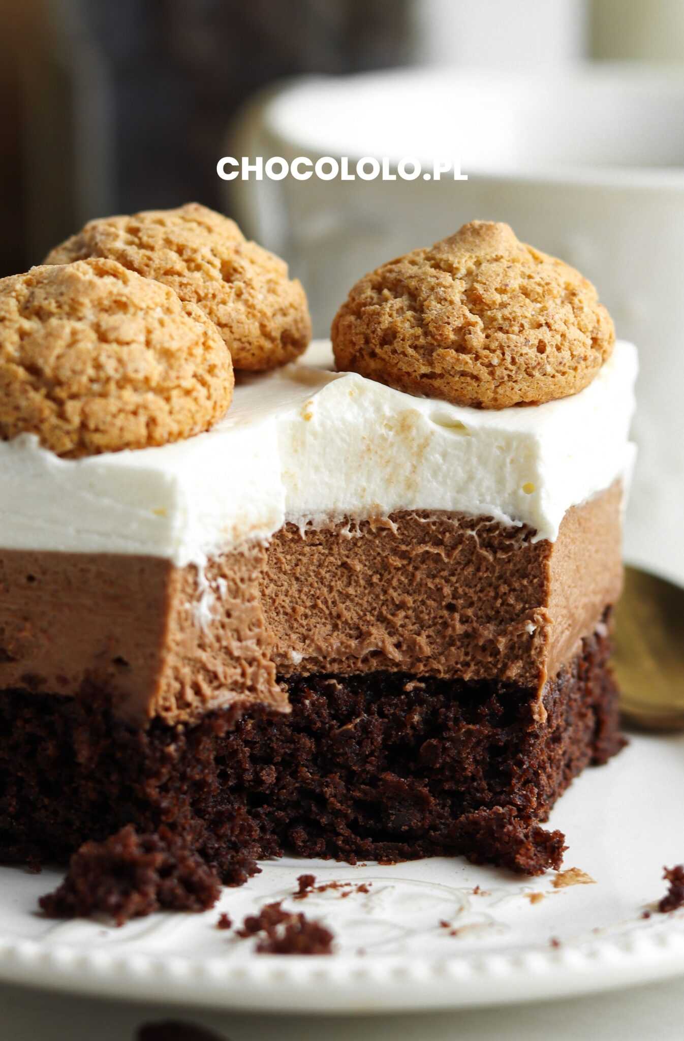 Czekoladowe ciasto cappuccino - Chocololo.pl - czekoladowy blog