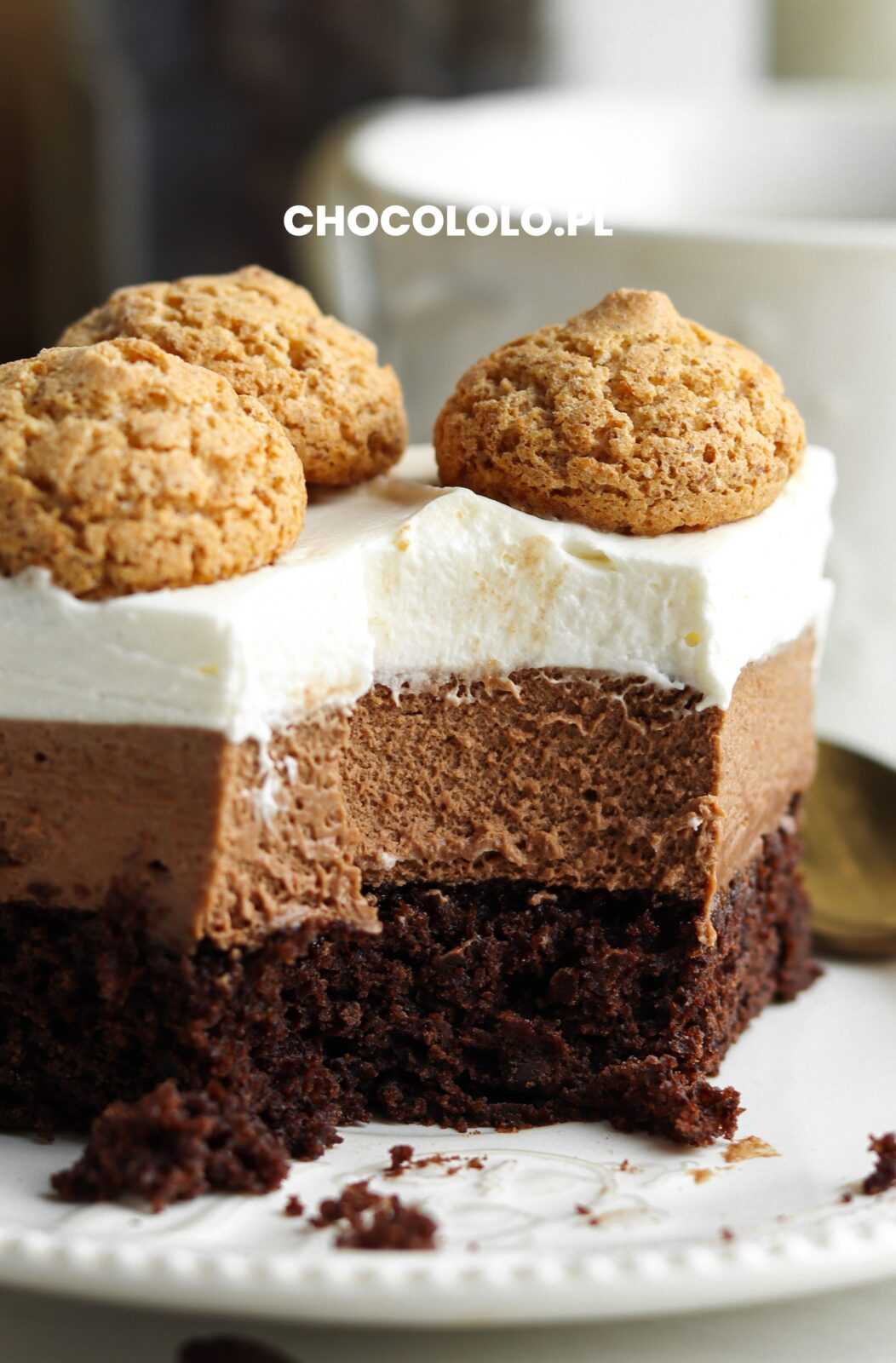 Czekoladowe ciasto cappuccino - Chocololo.pl - czekoladowy blog