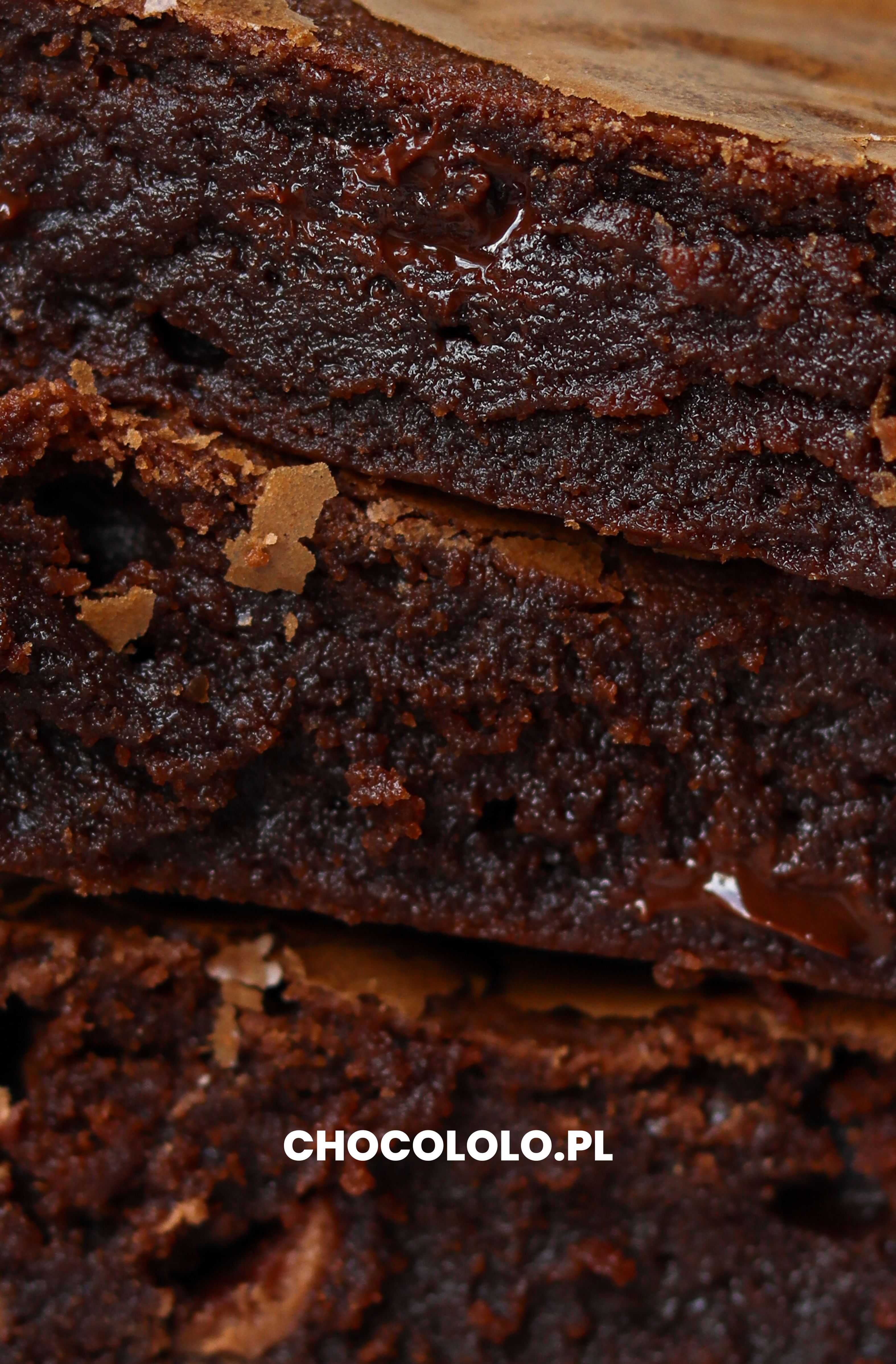 Brownie idealne - Chocololo.pl - czekoladowy blog