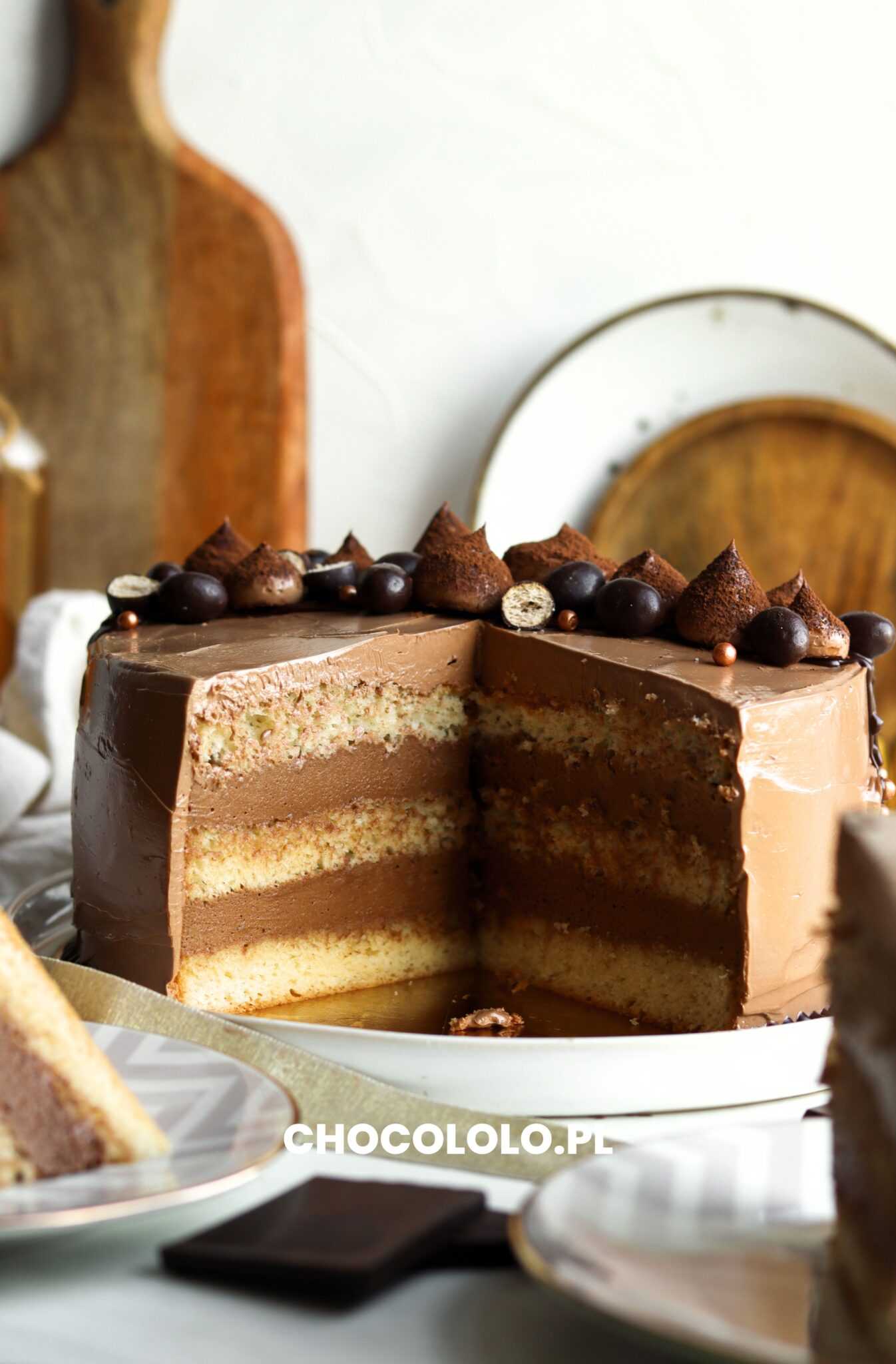 Tort czekoladowy - Chocololo.pl - czekoladowy blog