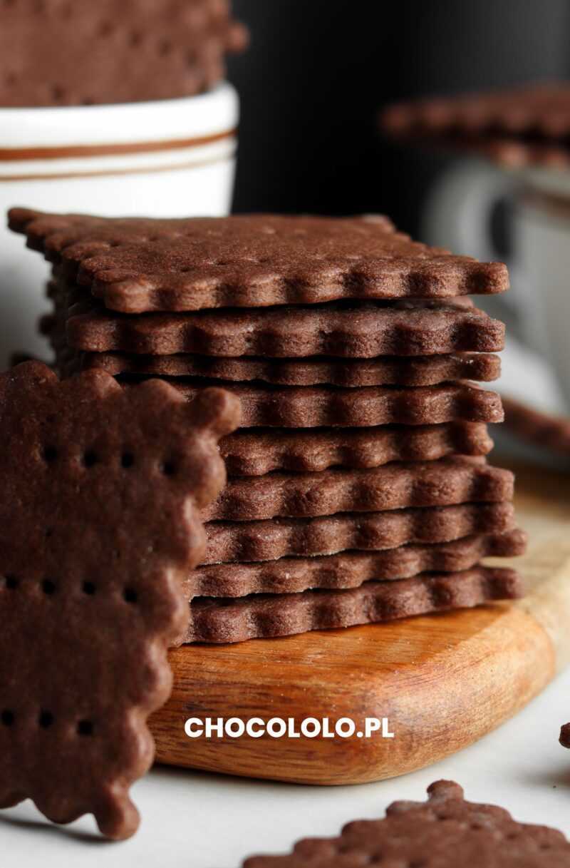 Herbatniki kakaowe - Chocololo.pl - czekoladowy blog