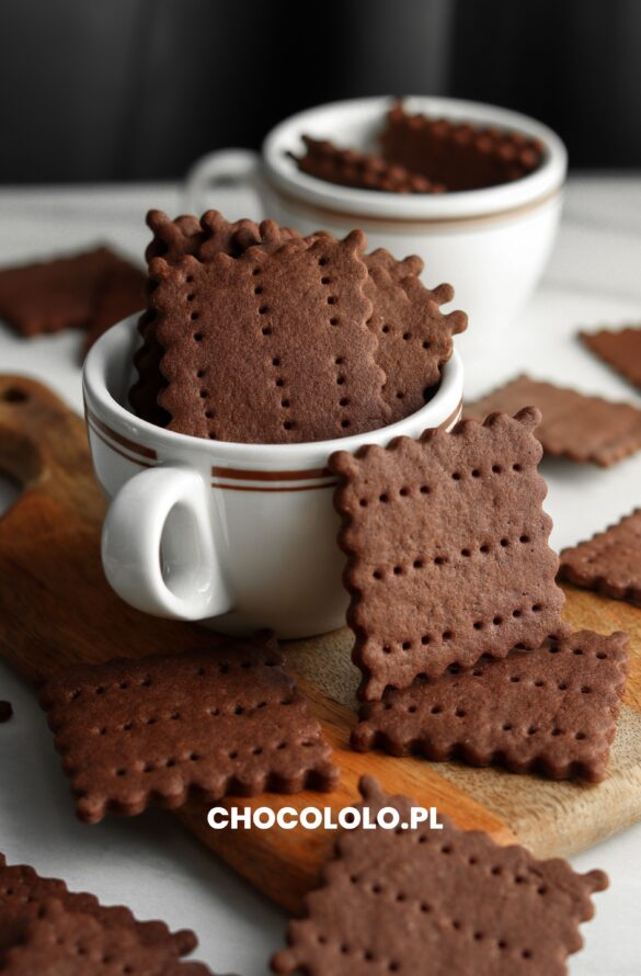 Herbatniki kakaowe - Chocololo.pl - czekoladowy blog