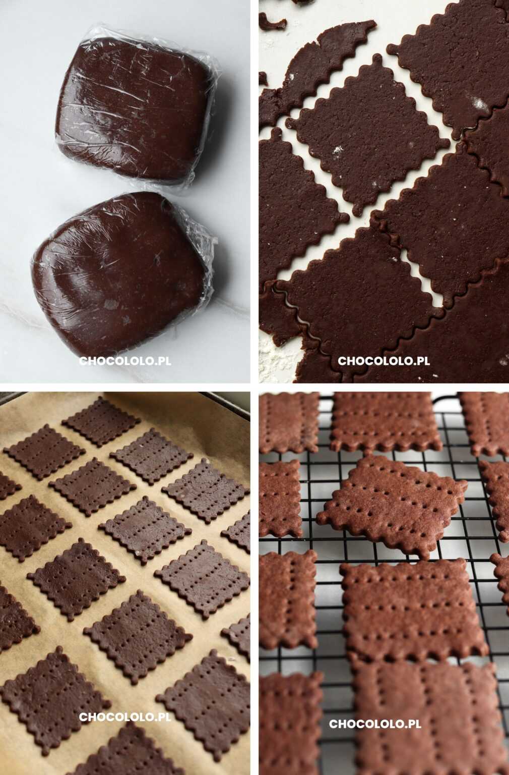 Herbatniki kakaowe - Chocololo.pl - czekoladowy blog