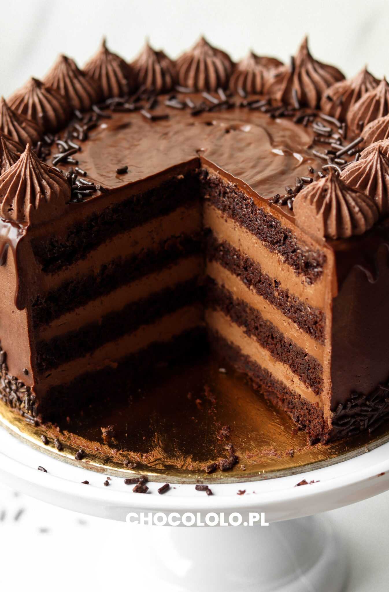 Tort czekoladowy - Chocololo.pl - czekoladowy blog