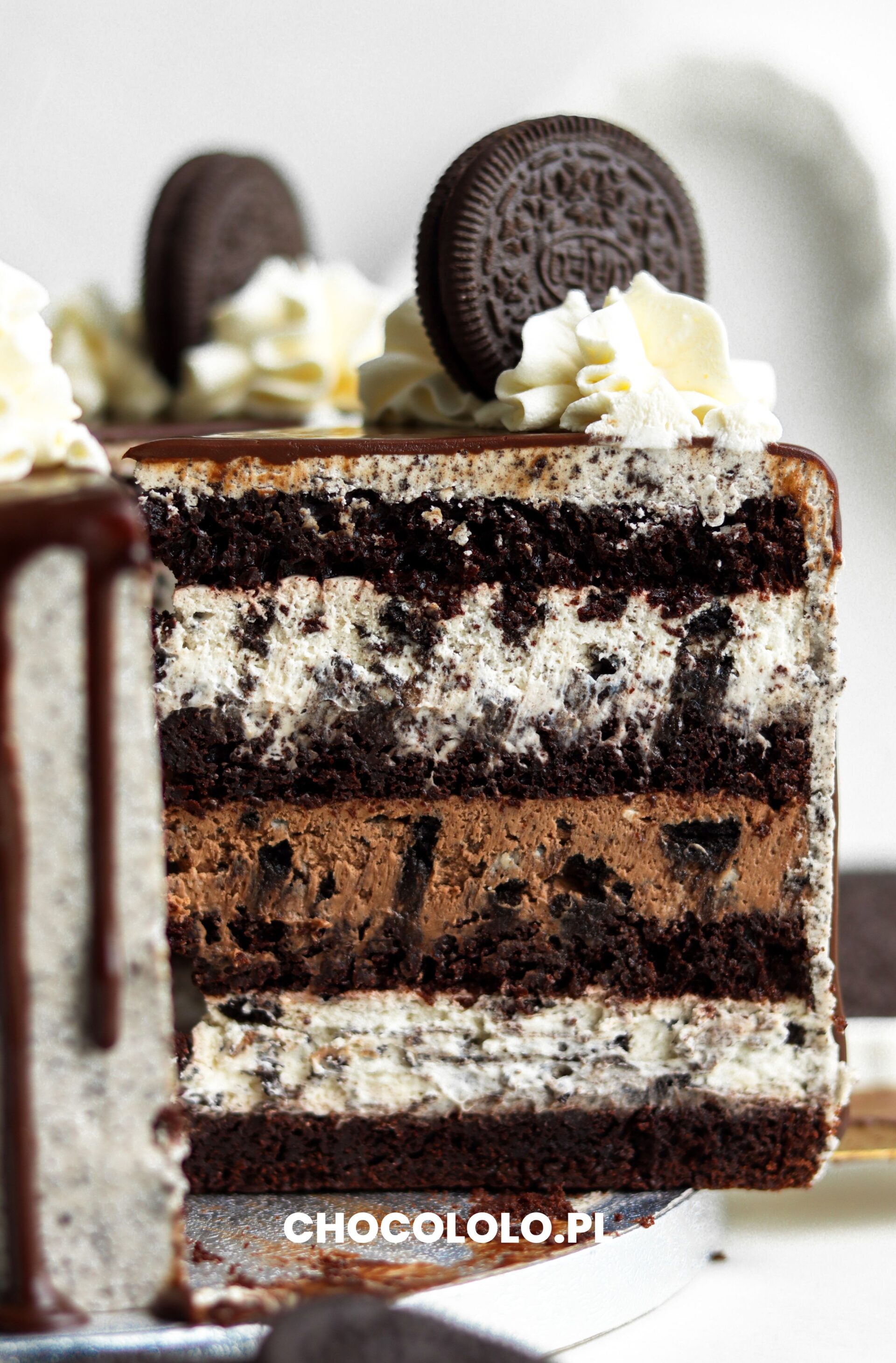 Tort Oreo - Chocololo.pl - czekoladowy blog