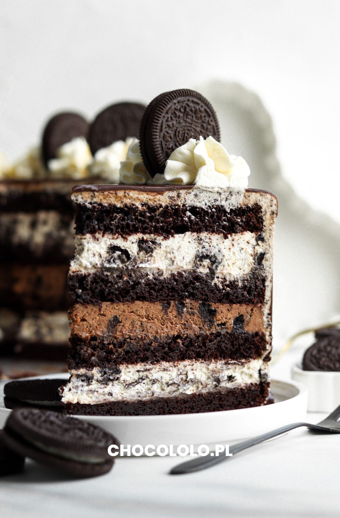 Tort Oreo - Chocololo.pl - czekoladowy blog