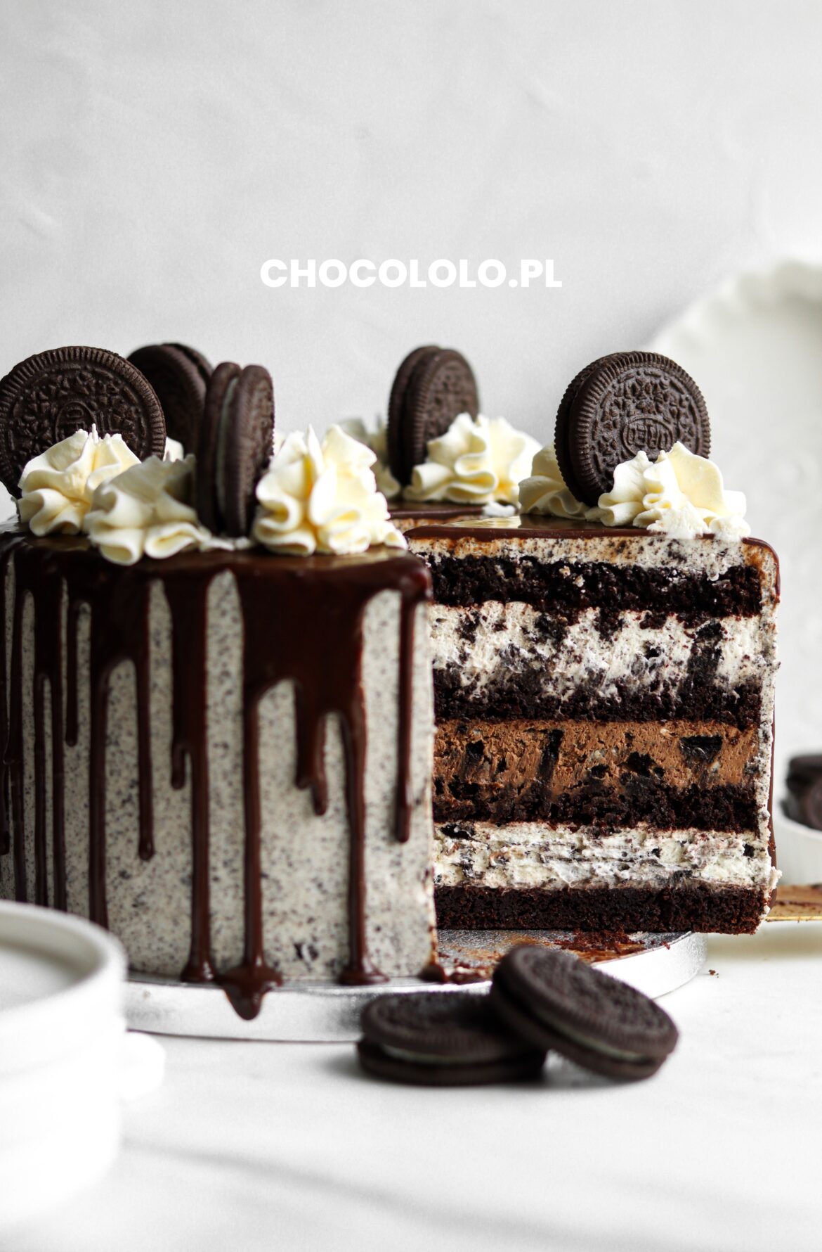 Tort biały Michałek - Chocololo.pl - czekoladowy blog
