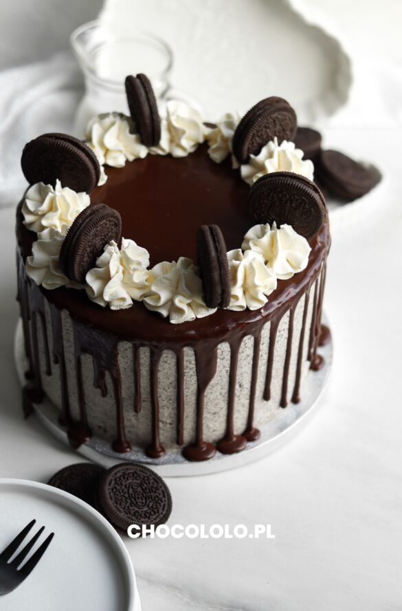 Tort Oreo - Chocololo.pl - czekoladowy blog