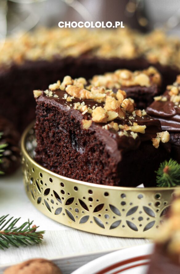 Proste ciasto czekoladowo-piernikowe na Święta - Chocololo.pl - czekoladowy blog