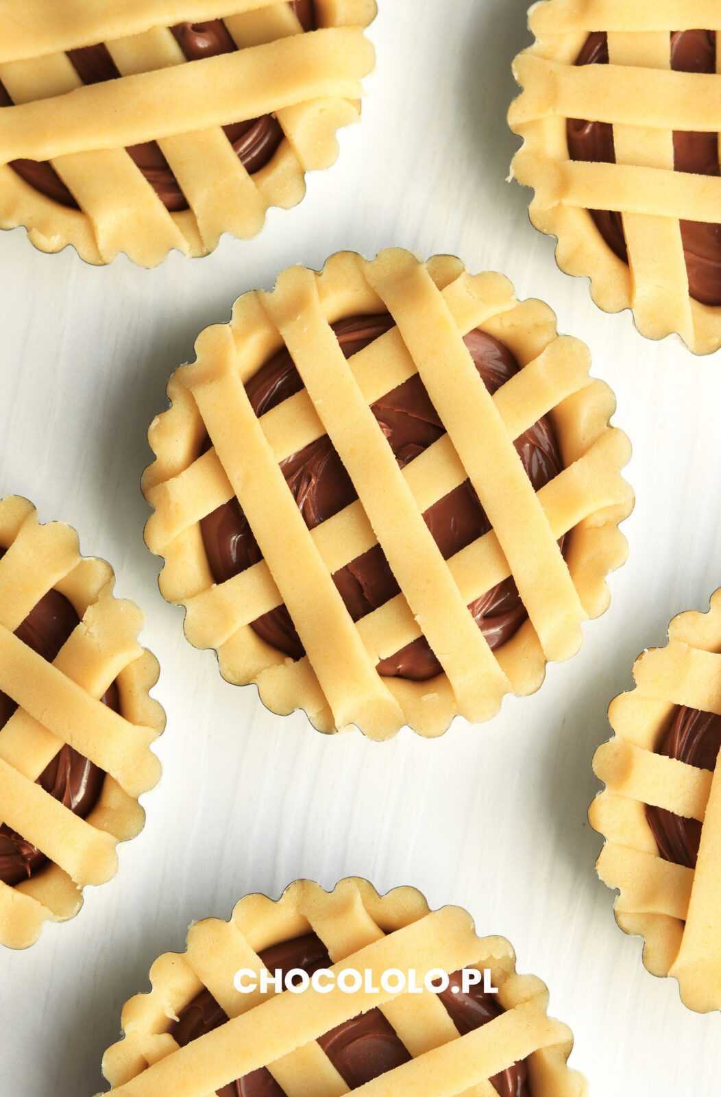 Mini tarty z nutellą - Chocololo.pl - czekoladowy blog