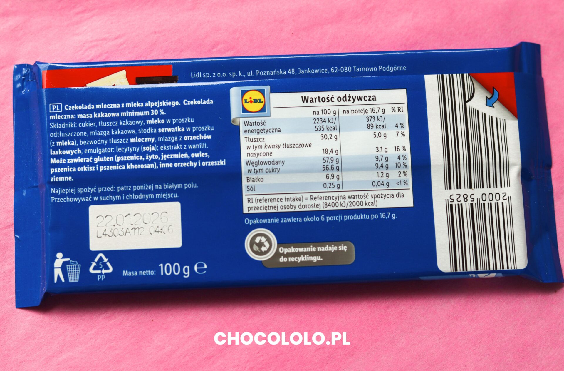 Fin Carre Czekolada mleczna - Chocololo.pl - czekoladowy blog